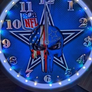 NFL | Wall Decor | Dallas Cowboys Clock | Poshmark